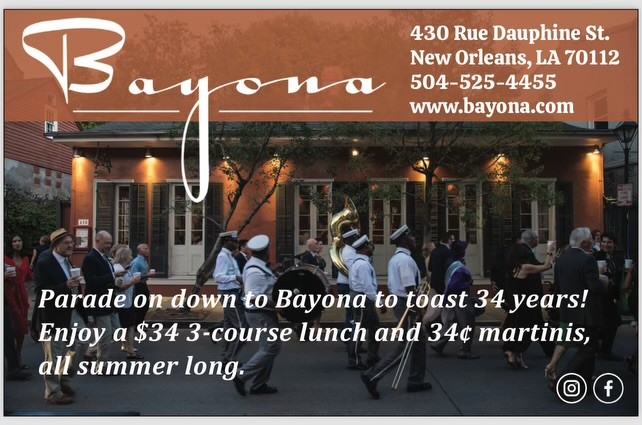 Welcome to Bayona Restaurant | A Taste of New Orleans